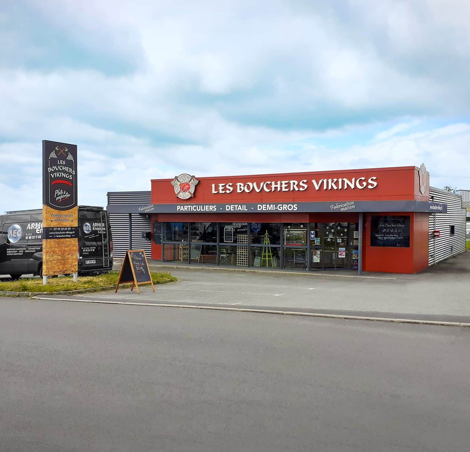 LES BOUCHERS VIKINGS - Pluduno